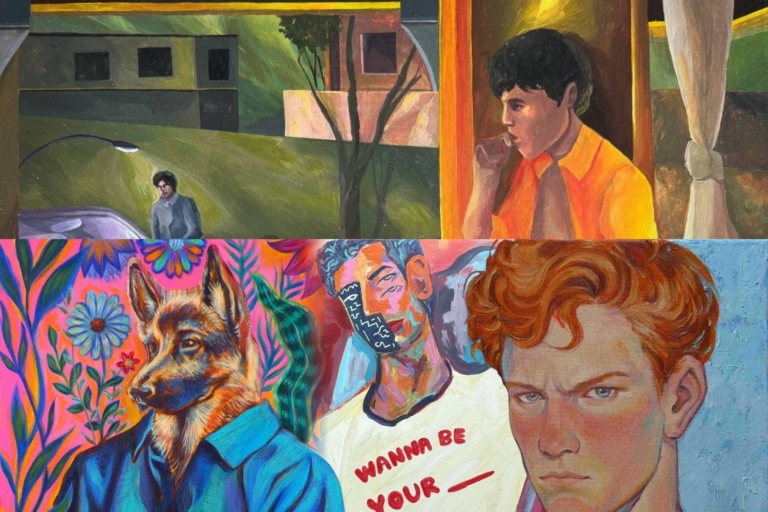 Queer artists turn a fleeting glance into a powerful Pride Month statement