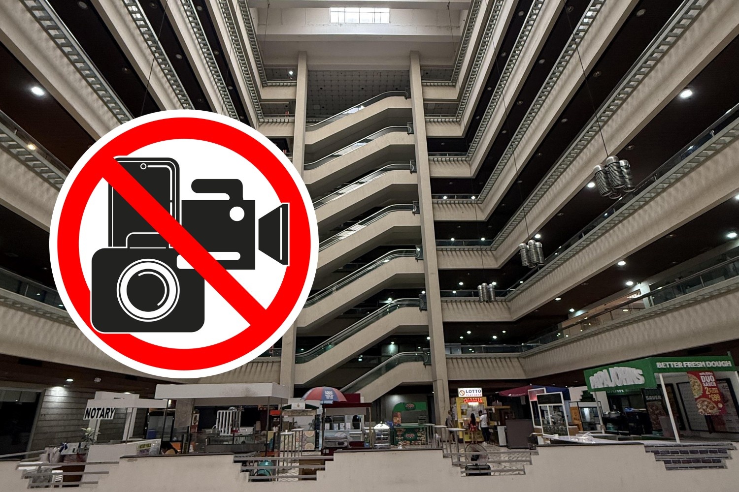 The real reason you can't take photos inside Makati's iconic atrium